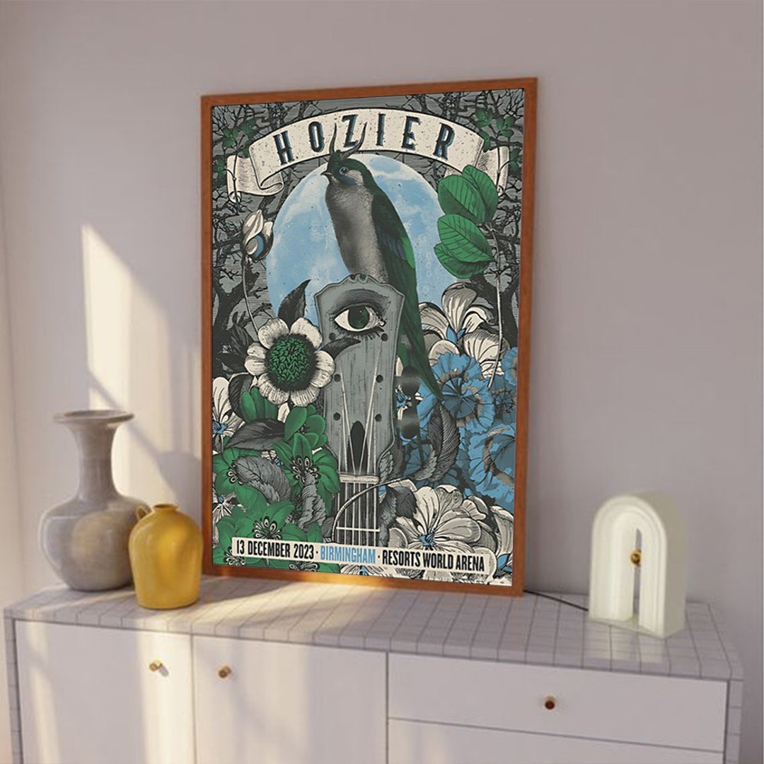 Hozier Birmingham 13 Dec 2023 Tour Poster Poster Print Home - Etsy