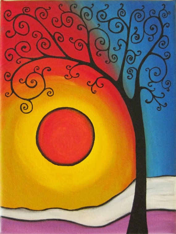 Easy Abstract Tree Drawings