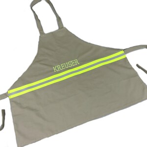 Firefighter Personalized BBQ Apron, Regular / Large Apron, Gift for Him ...