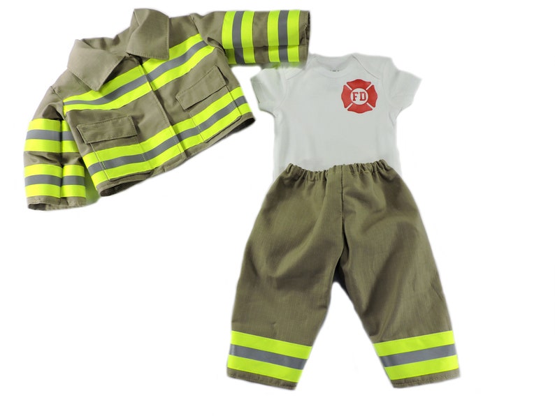 Firefighter Baby Boy Outfit Jacket New Baby Shower Gift | Etsy