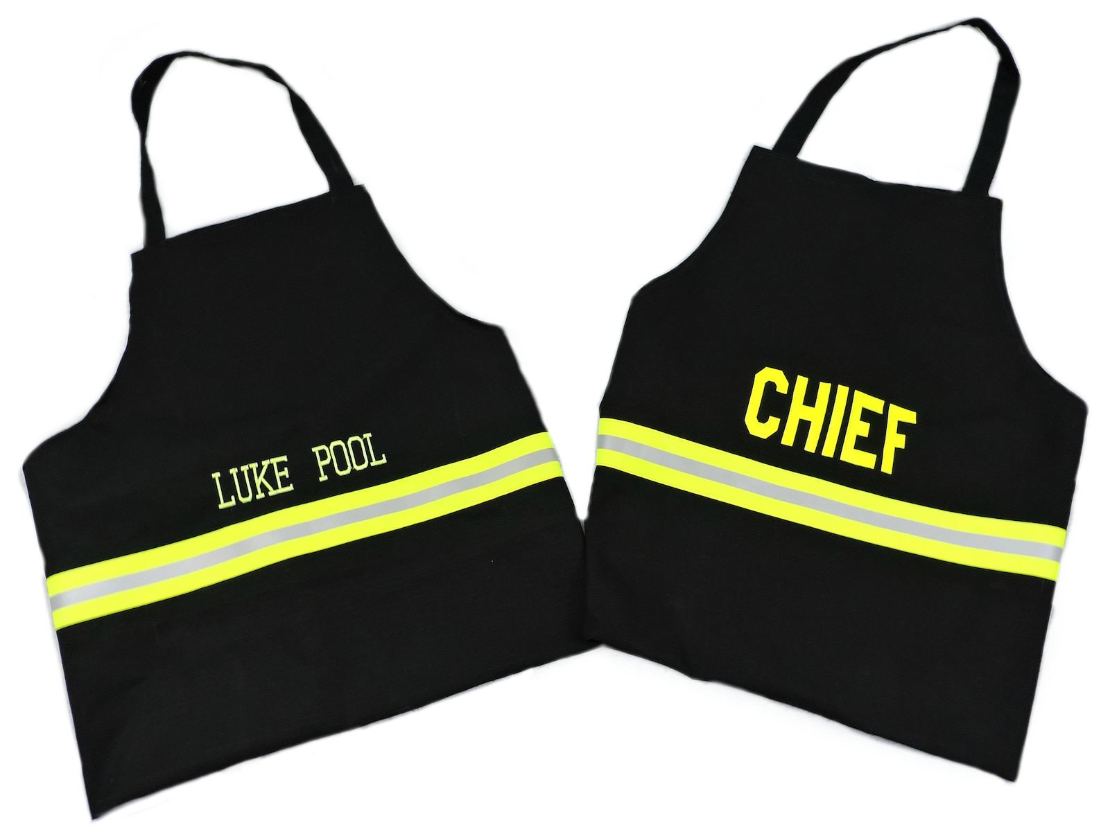 Firefighter Personalized BBQ Apron Regular / Large Apron - Etsy