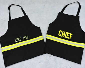 Firefighter apron | Etsy