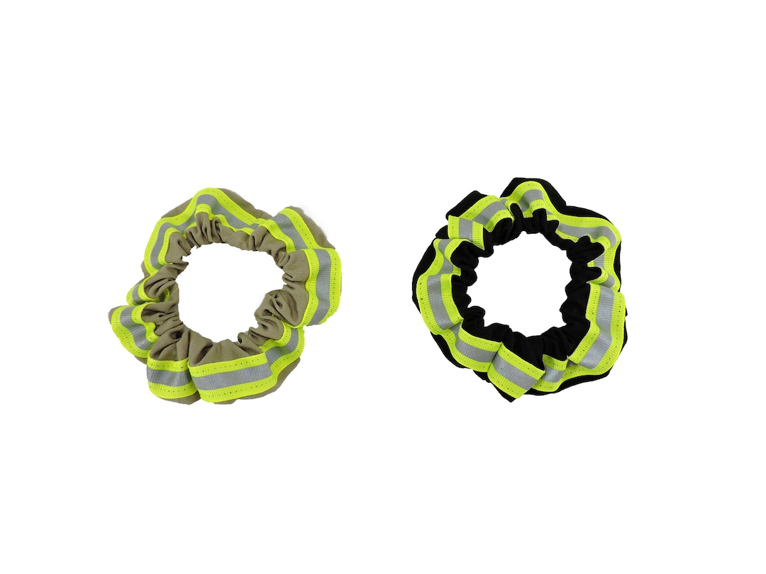 Firefighter Hair Scrunchie, Fabric Scrunchie, Hair Tie Scrunchy ...