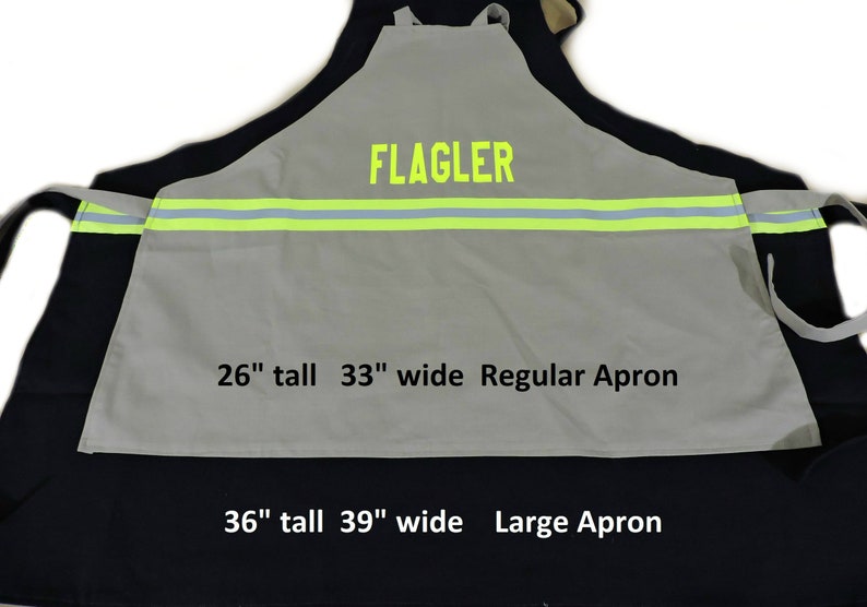 Firefighter Personalized BBQ Apron Regular / Large Apron - Etsy