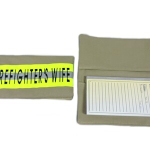 Personalized Firefighter Wife or Girlfriend Purse Set, Female ...