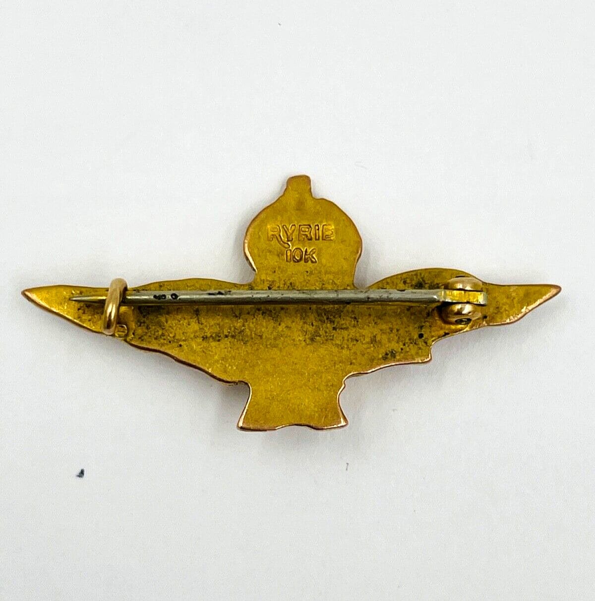 Rare WW2 Britain Raf Pilot Full Dress Royal Air Force Wings 10k Gold ...