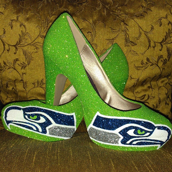 Seahawks Shoes - Etsy