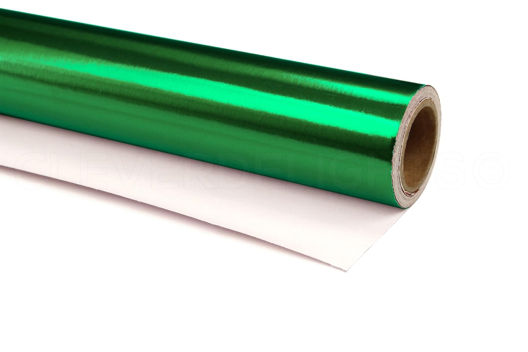 Metallic Green Wrapping Paper - 30" X 25ft - JUMBO Roll - 62.5 Sq Ft ...