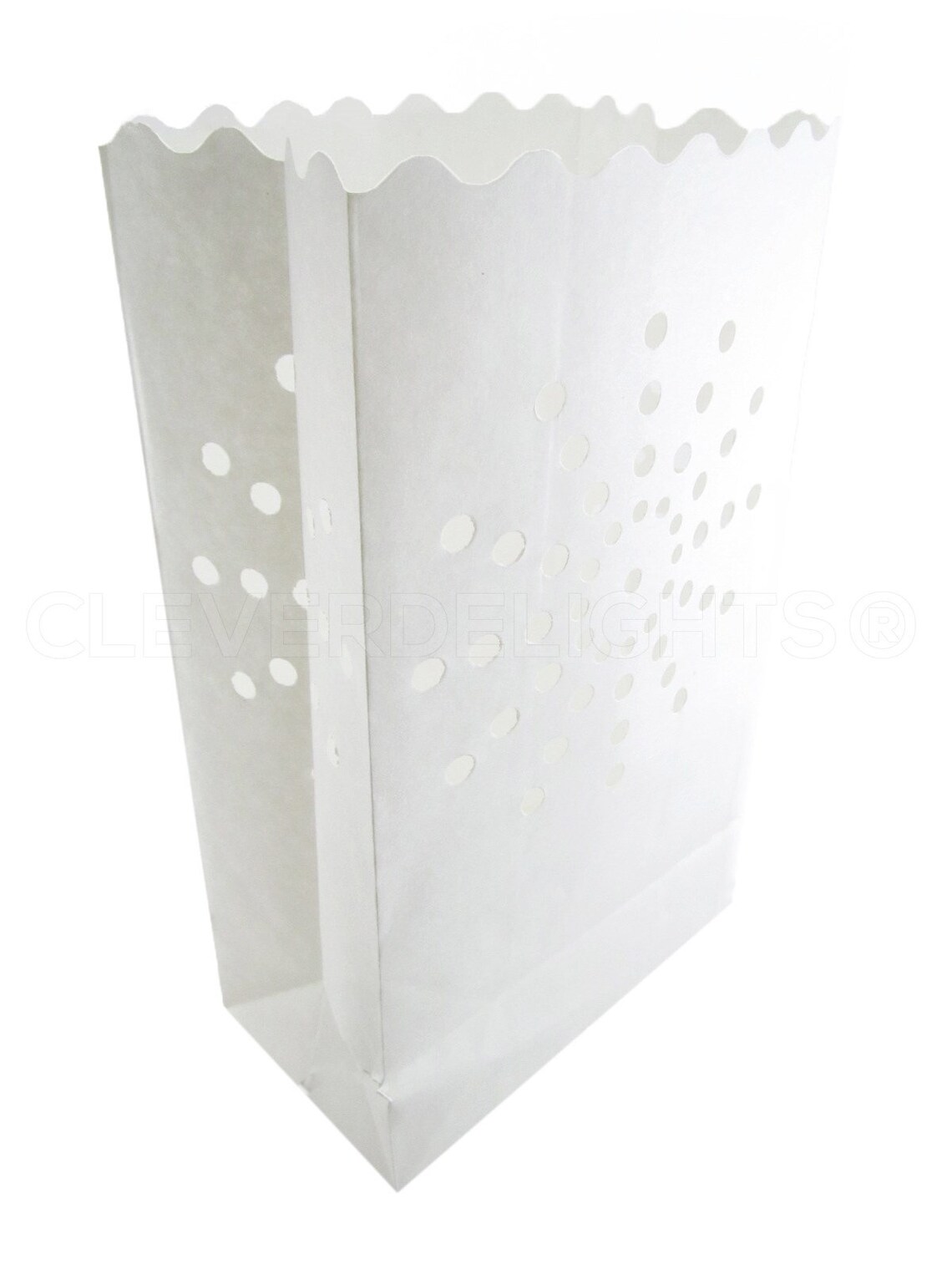 30 Luminary Bags White Sunburst Design Wedding | Etsy