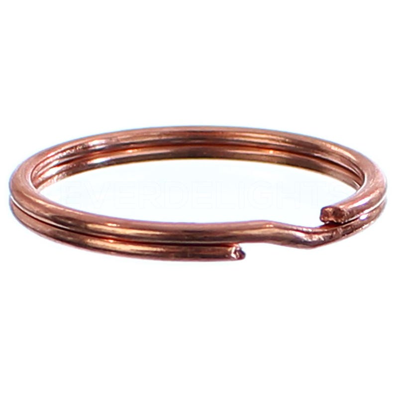 Gold Coloured Split Ring - Etsy