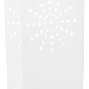 50 Luminary Bags White Sunburst Design Wedding - Etsy
