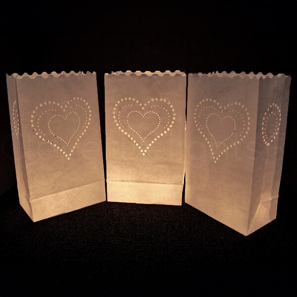 Wedding Luminaries - Etsy