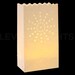 10 Luminary Bags White Sunburst Design Wedding, Reception, Party, and ...