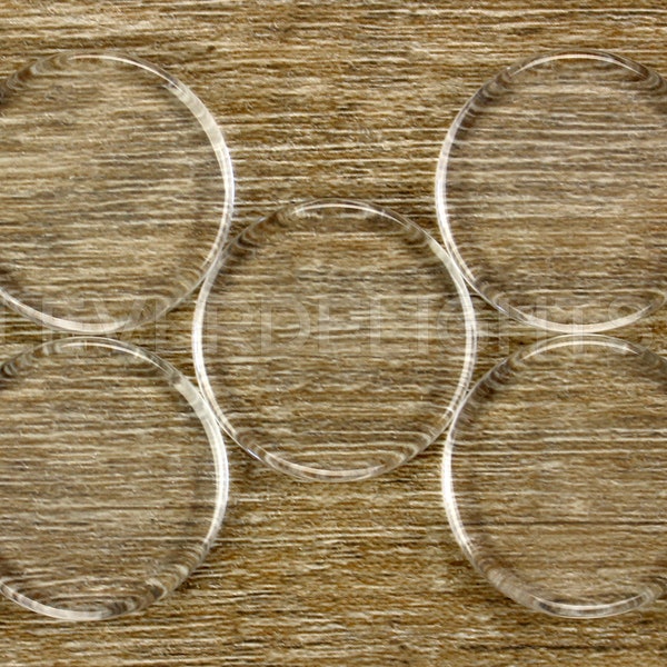 Flat Round Glass Tiles - Etsy