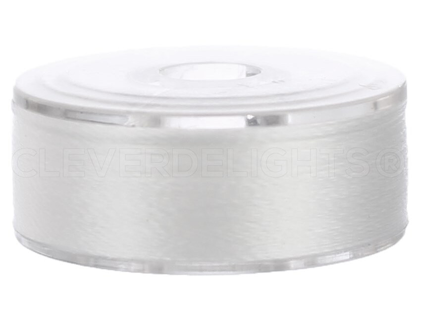 100 Pack Size M Prewound Bobbins White Plastic Sided - Etsy