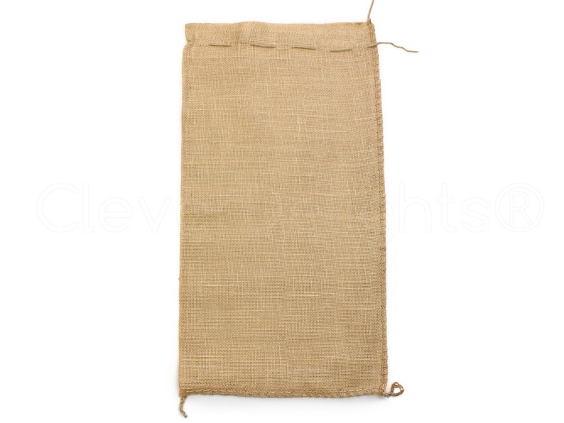 6 Pack 14x26 Large Burlap Bags Natural Rustic Burlap Bags | Etsy