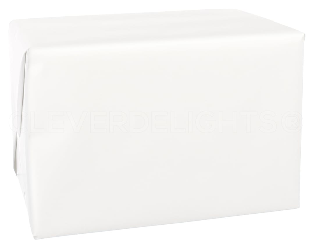 Matte White Wrapping Paper - 30" X 50ft (125 Sqft) Bulk Roll - Premium ...