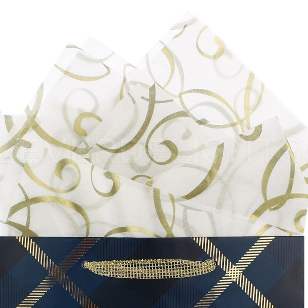 Gold Tissue Paper - Etsy