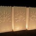 50 Luminary Bags White Sunset Design Wedding Reception - Etsy