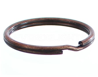 Copper Split Ring - Etsy