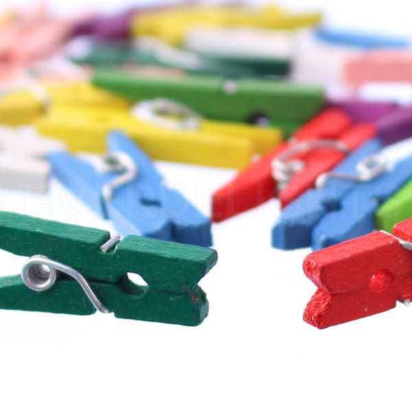 Mini Clothes Pins - Etsy