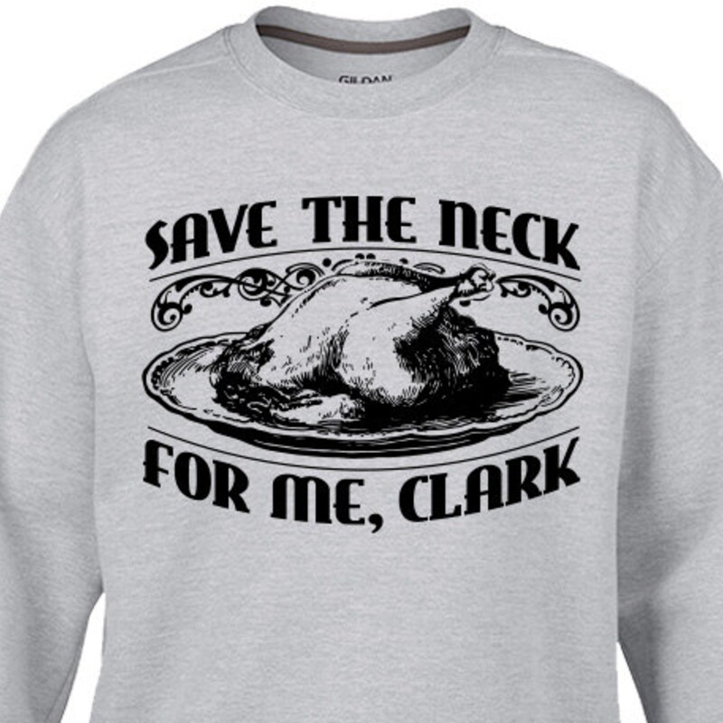 Save the Neck for Me Clark - Etsy