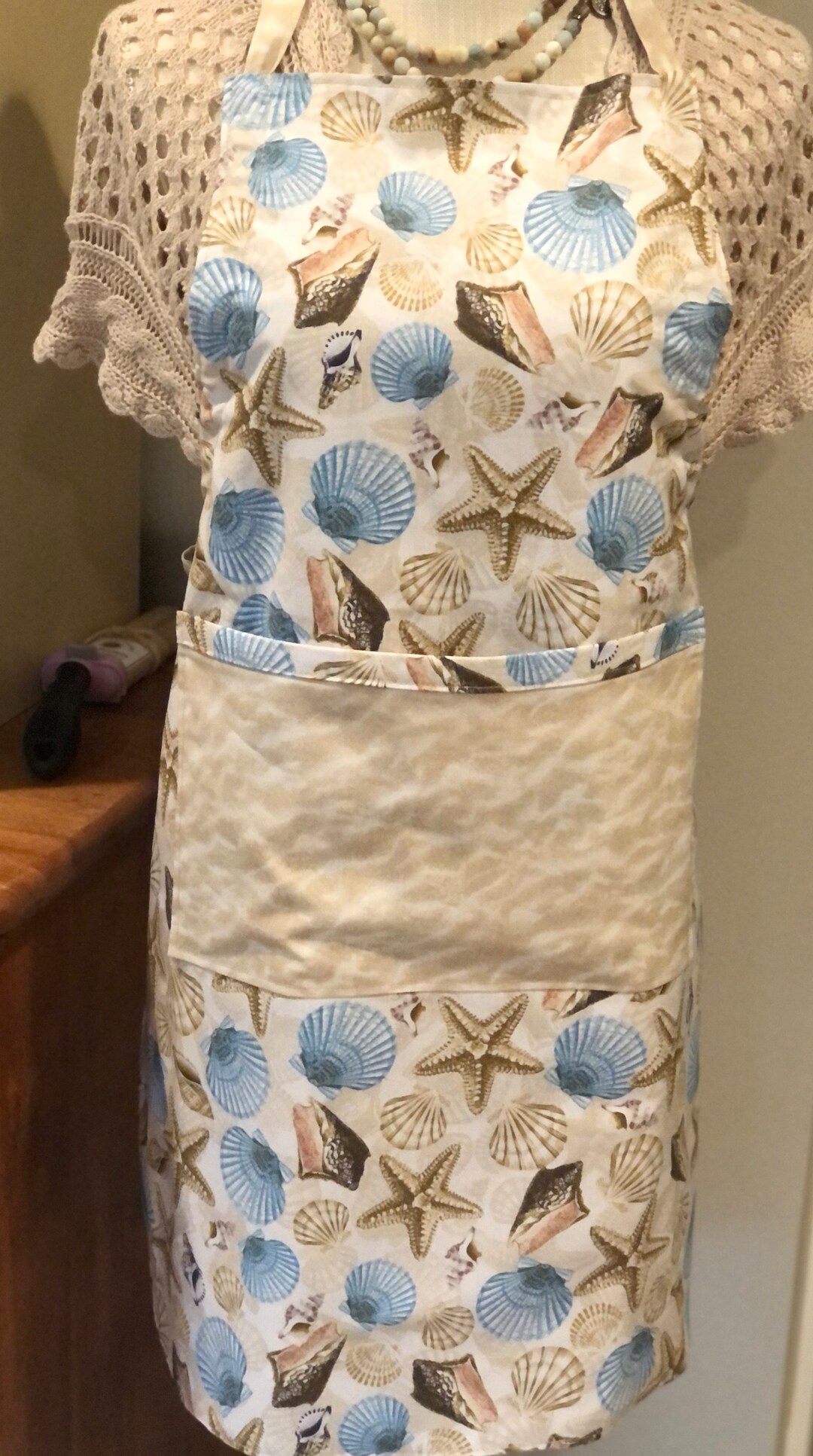 Beach Reversible Apron - Etsy