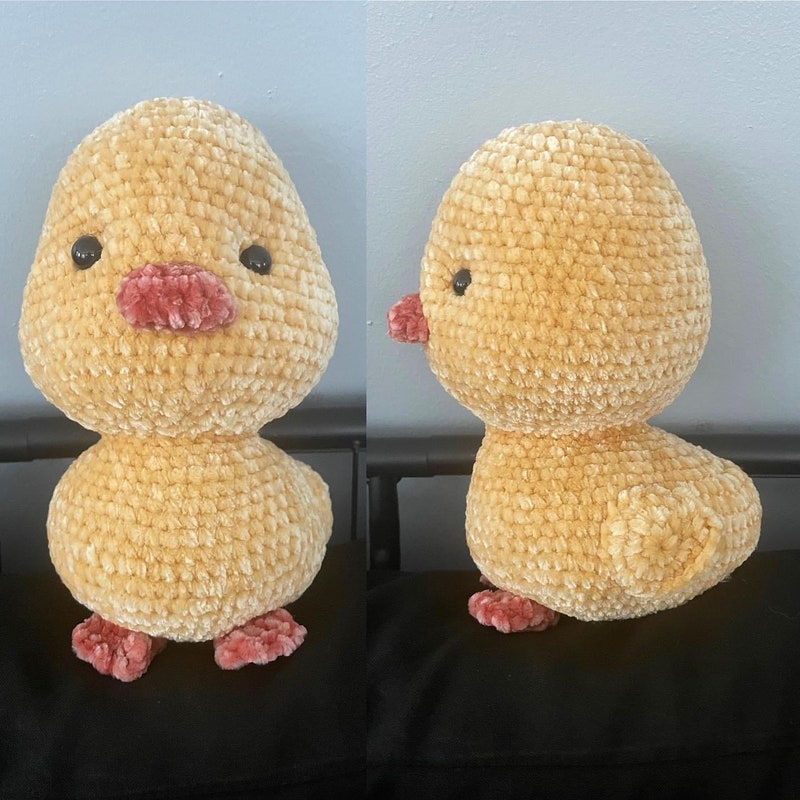 Plush Duckling - Etsy