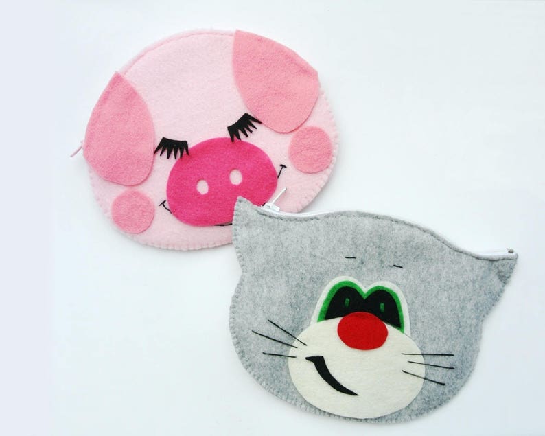 Make Your Own Coin Purse Kitten | semashow.com