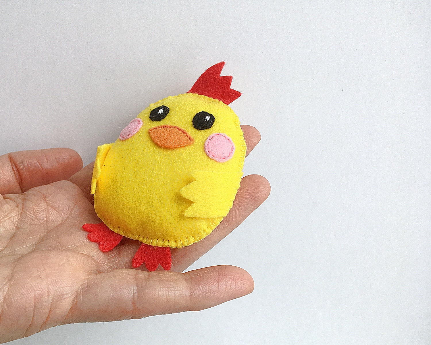 Cute Chick PDF Pattern Felt Chick Pattern Easter chicken | Etsy