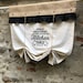 Black Ruffle Kitchen Modern Farmhouse Valance Natural Burlap - Etsy