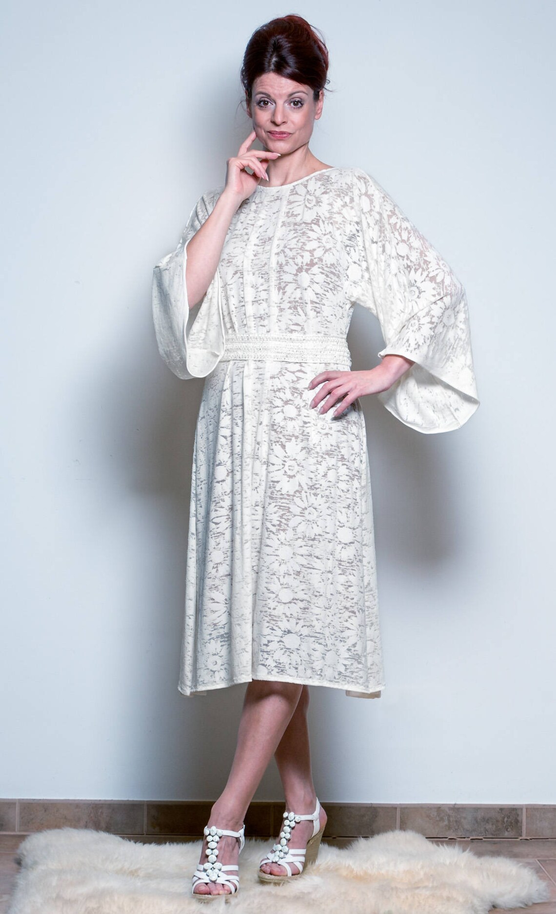 Dress Paris, Bohemian Wedding Dress, Boho Wedding Dress, Summer Dress ...