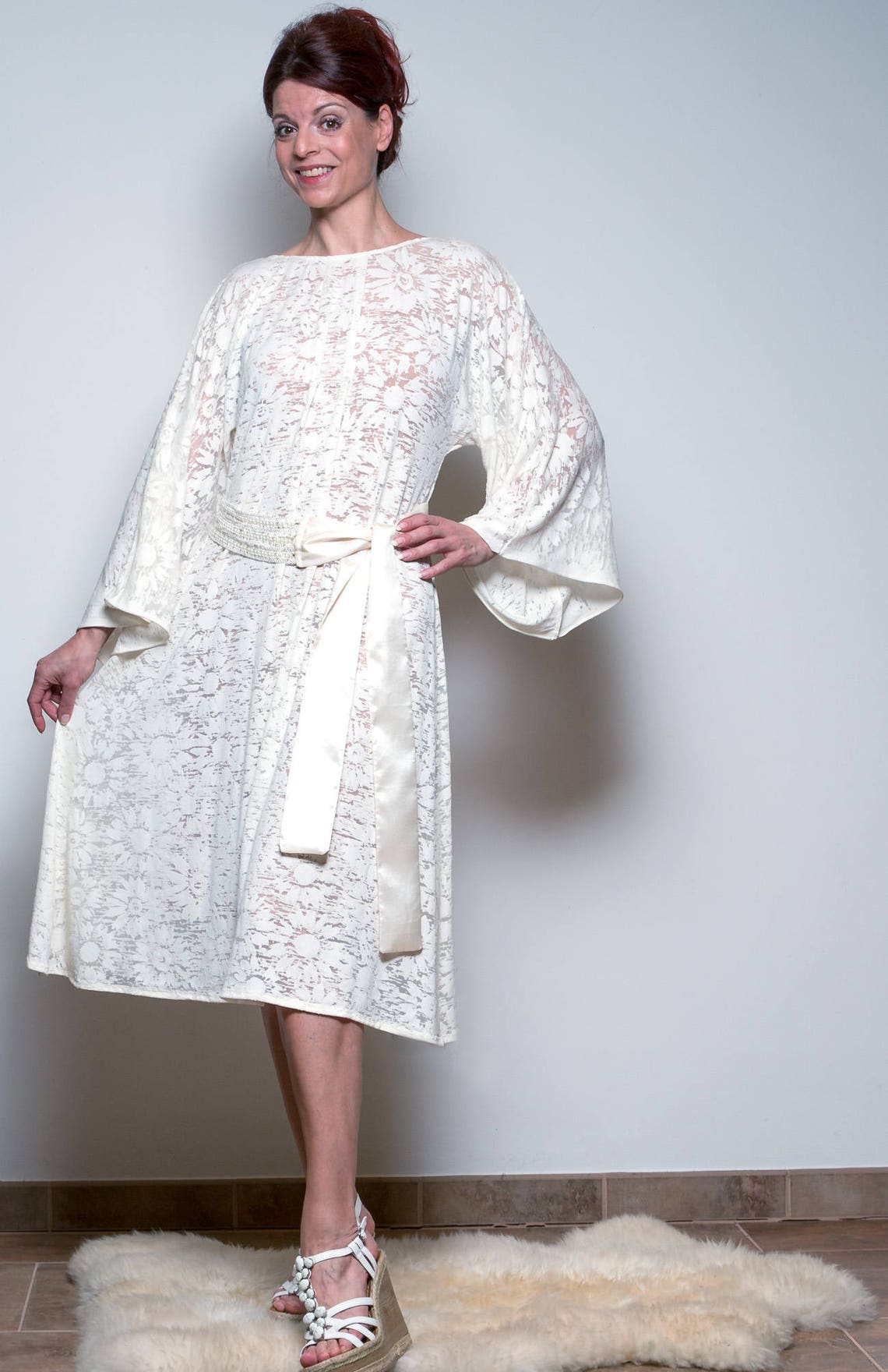 Dress Paris, Bohemian Wedding Dress, Boho Wedding Dress, Summer Dress ...