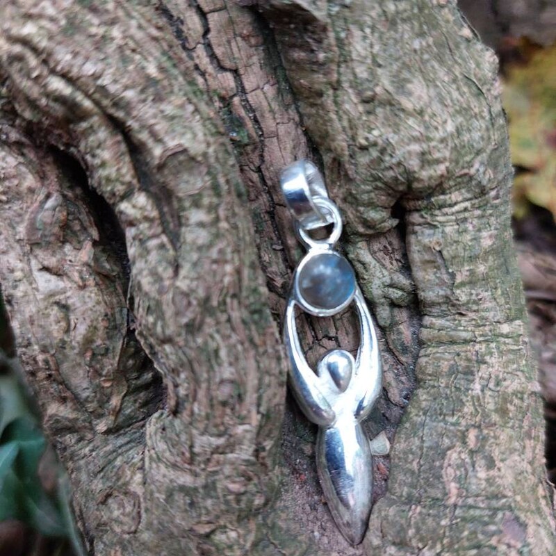 Moon Goddess Charm - Etsy