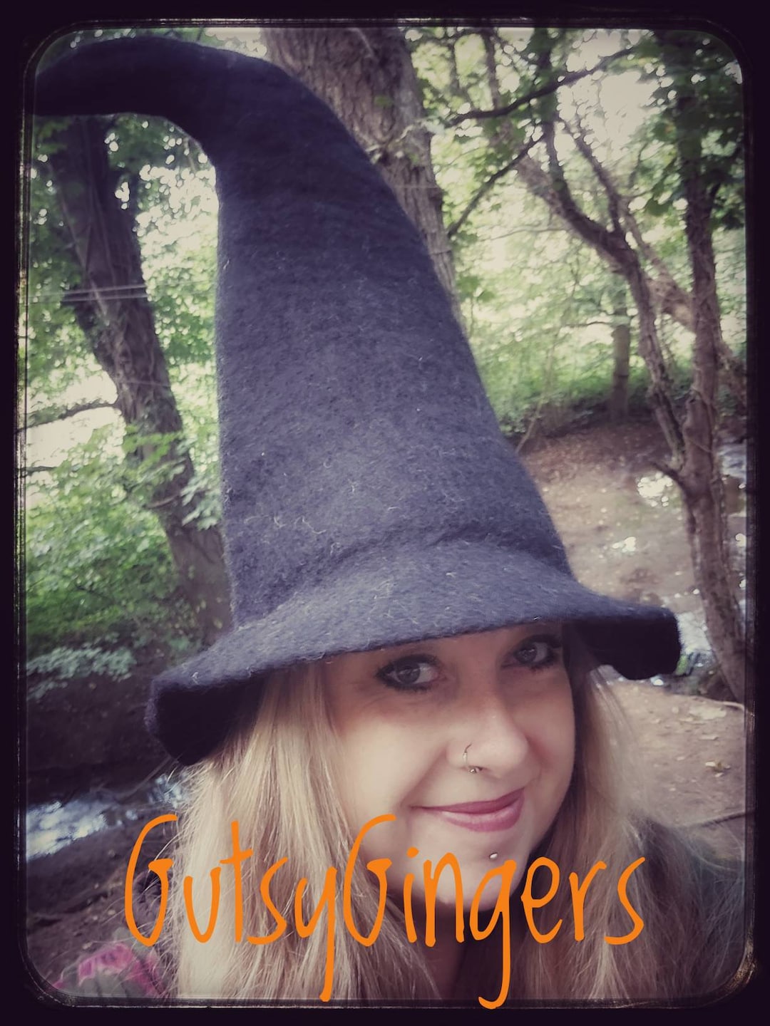 Classic Black Pointy Witch Hat Witches Covern Samhain - Etsy