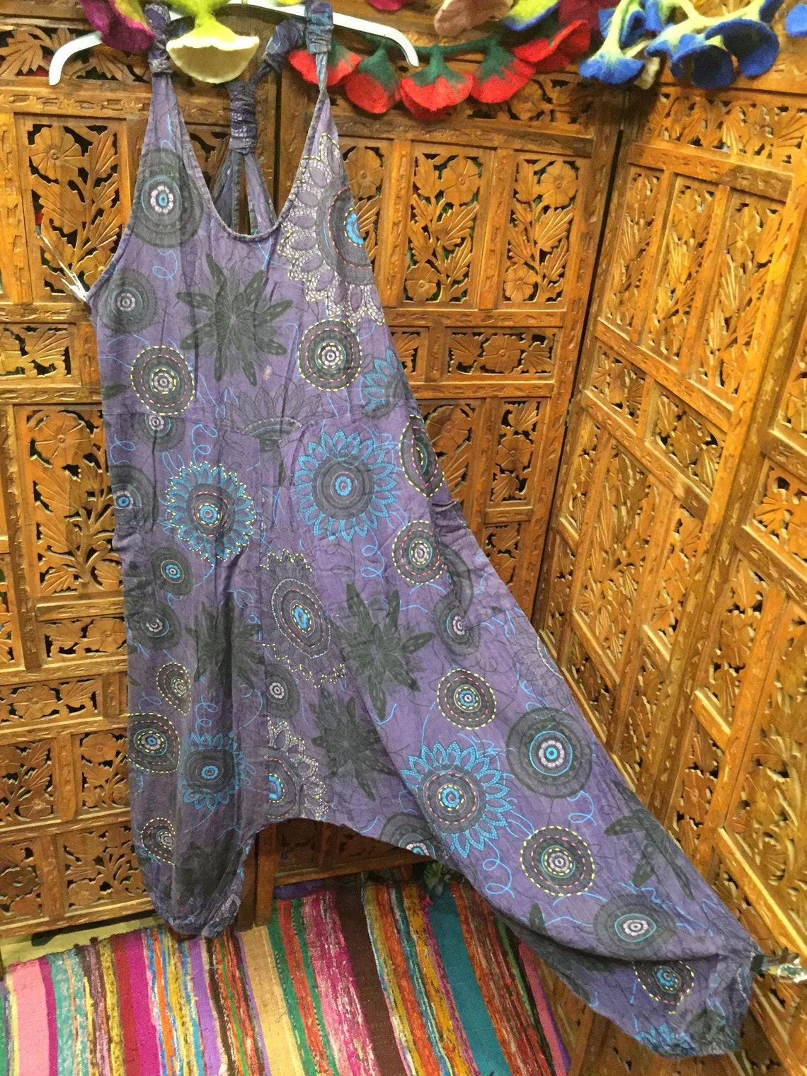 Amazing Embroidered Fractal Mandala Hippy Boho Yoga Heavy - Etsy UK