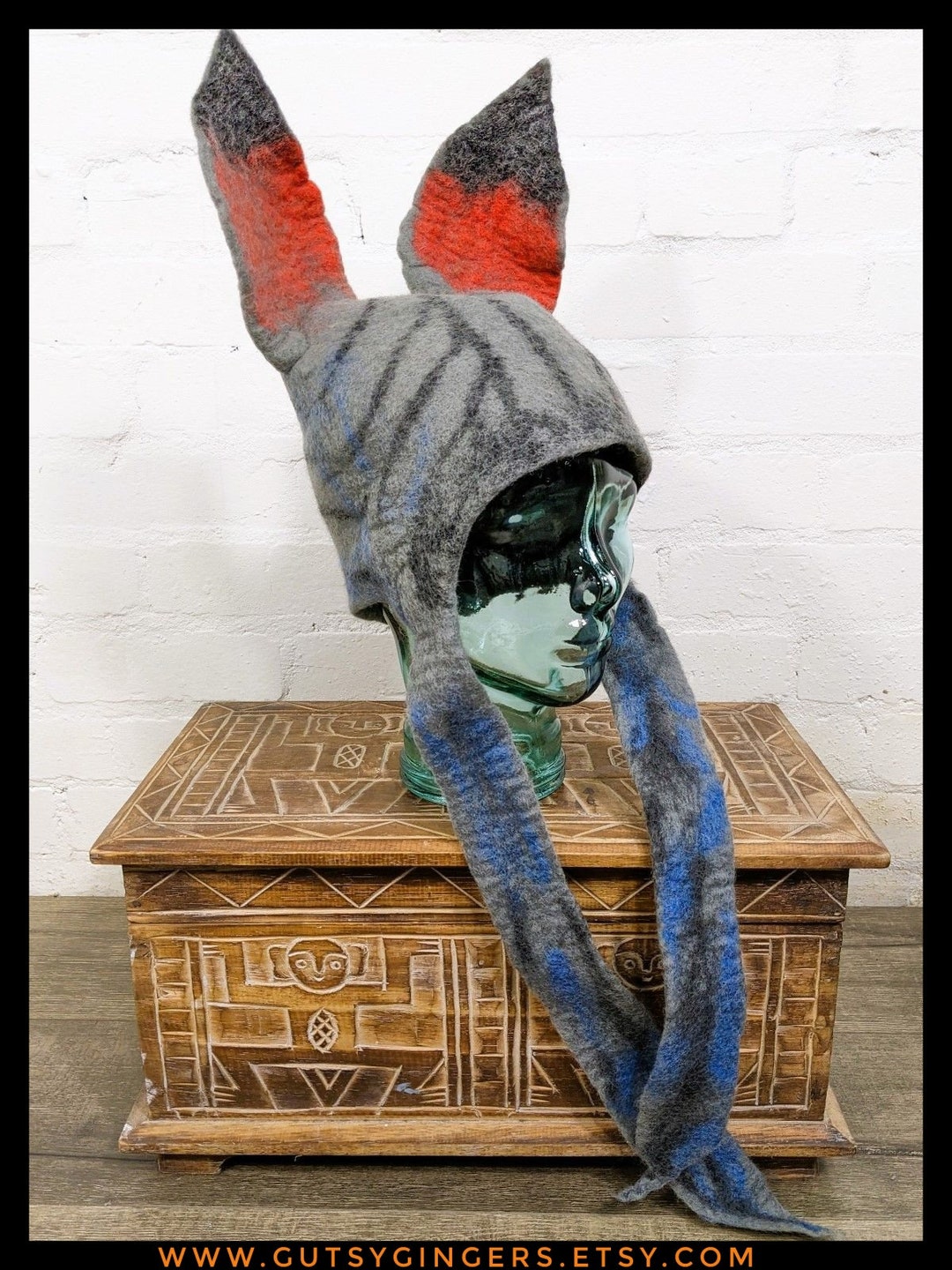 Witches Familiar Hocus Pocus Zachary Binxs Cat Big Ears Feline Hat ...