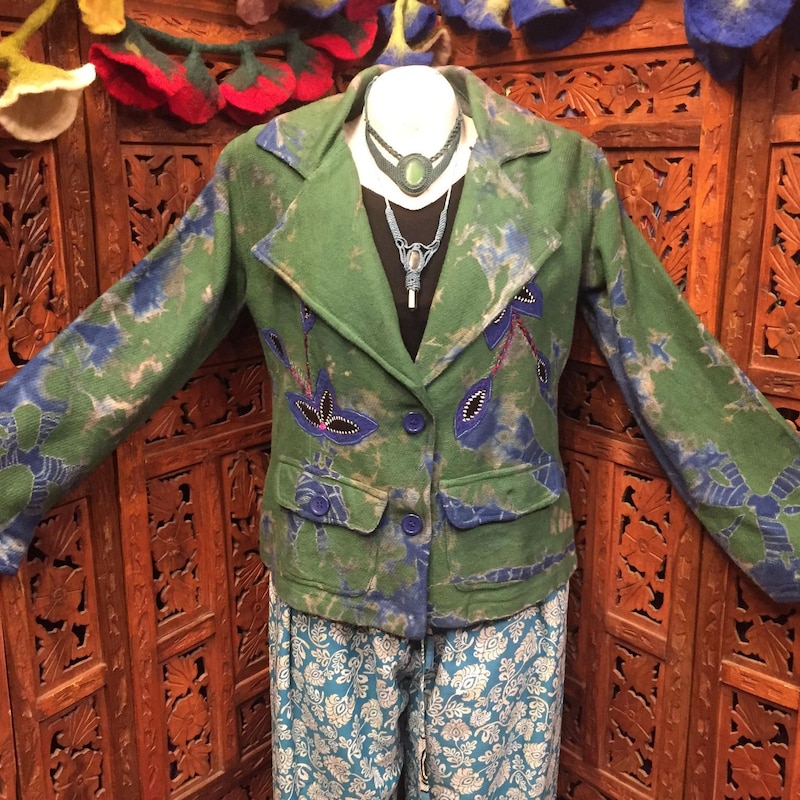 Applique Jacket - Etsy