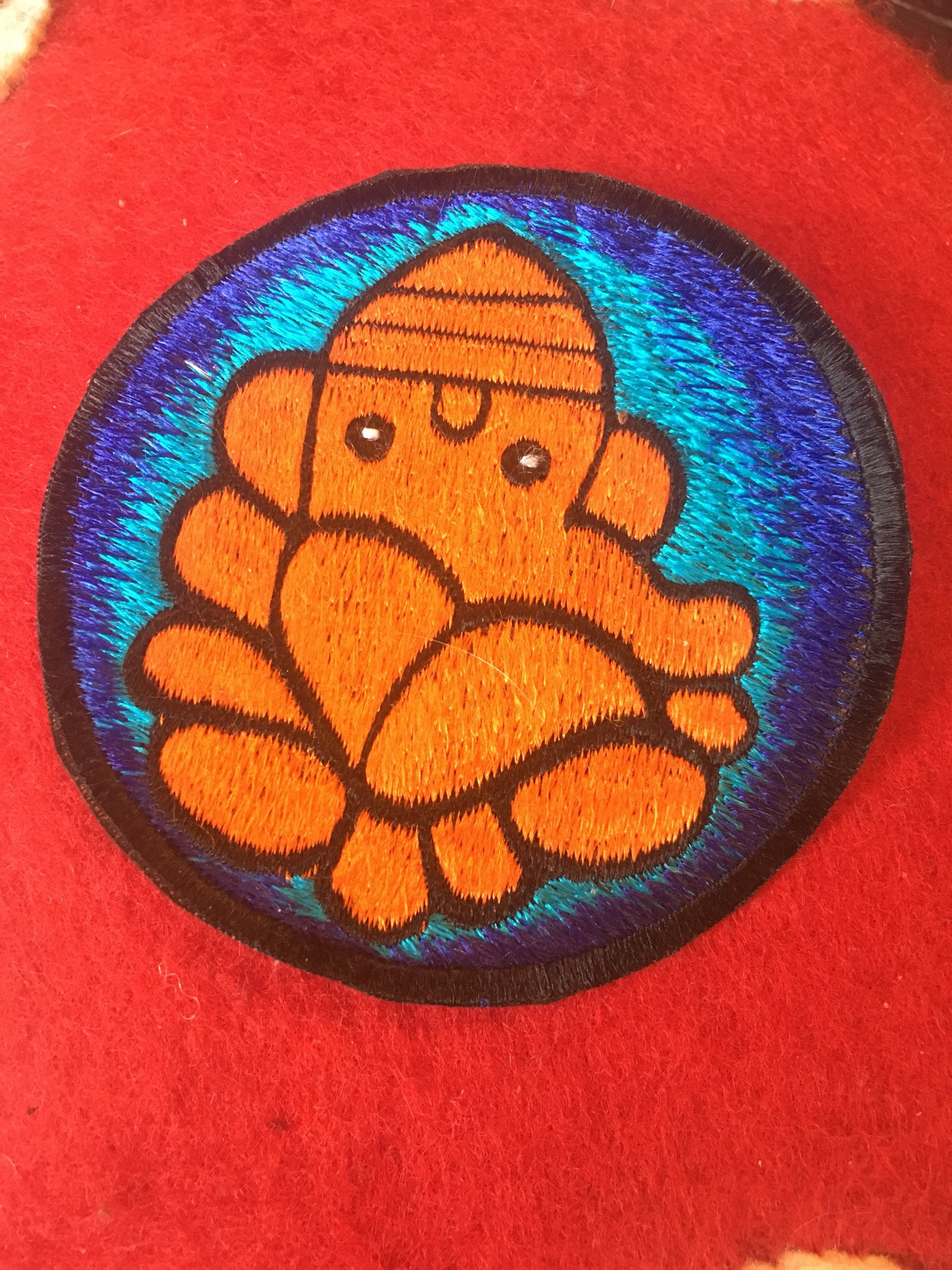 Gorgeous Ganesha Design 12cm sew on fabric patch available in | Etsy