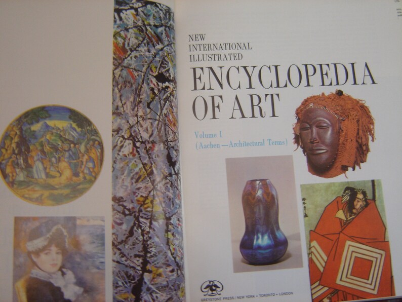 ART ENCYCLOPEDIA: the New International Illustrated Encyclopedia of Art ...