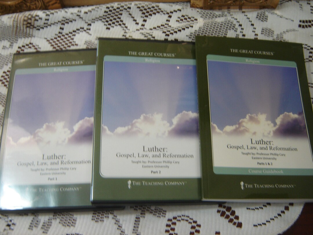 LUTHER: Gospel, Law, and Reformation. Course Guidebook 145 Pages & 12 ...