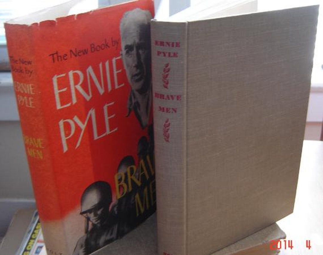 BRAVE MEN, the New Book by Ernie Pyle. First Edition, 9th Print Hard ...