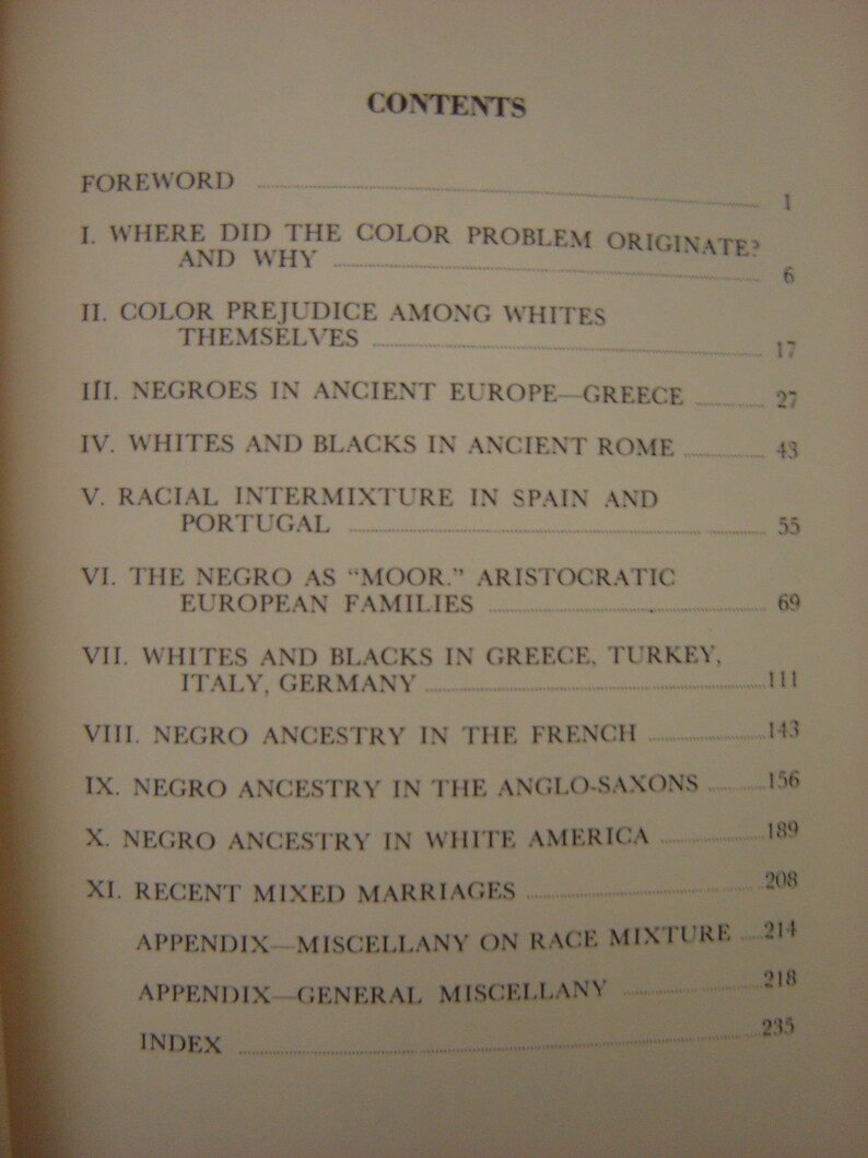 NEGRO ANCESTRY: Nature Knows No Color Line by Joel Augustus Rogers ...