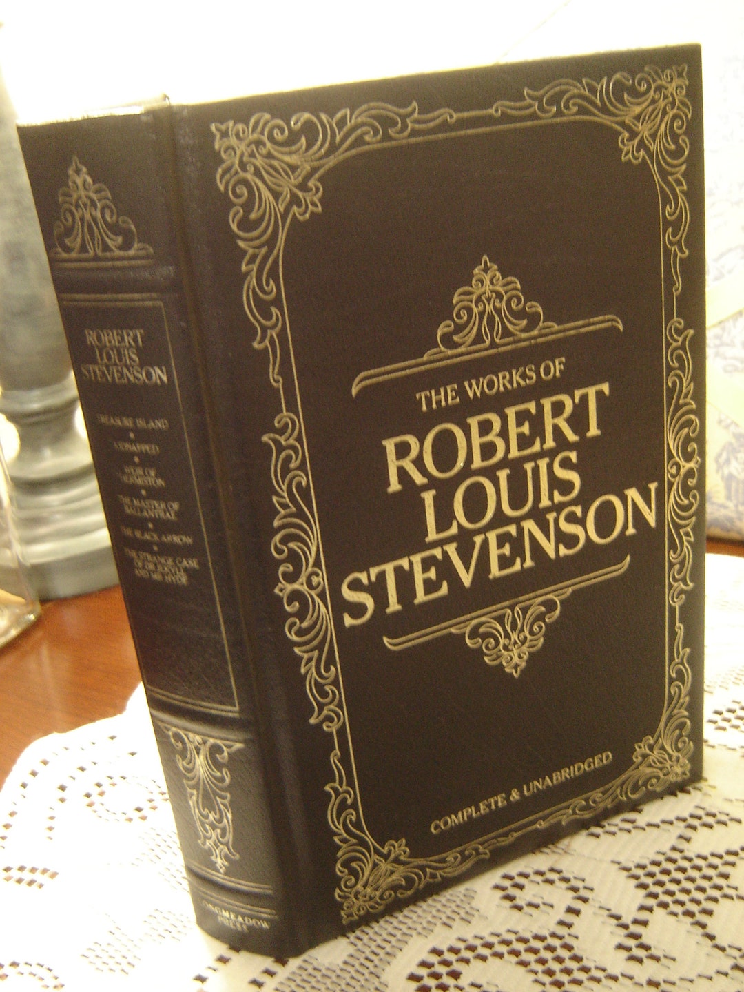 The Works of Robert Louis Stevenson First Edition by Robert Louis ...