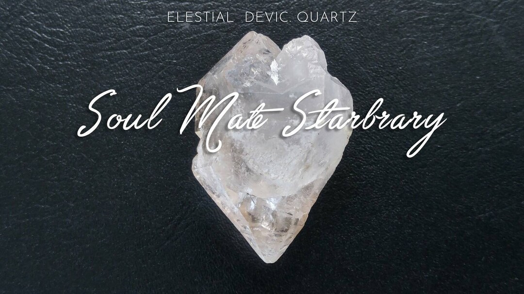 Starbrary Quartz Devic Crystal With Rainbows Elestial Quartz Crystal ...