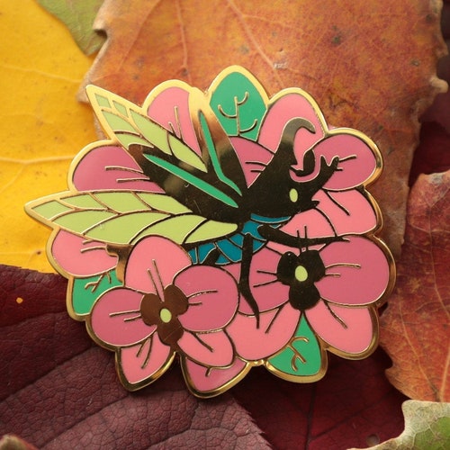 Tiny Gift Hard Enamel Pin Beetle Pin Cute Insect Enamel - Etsy