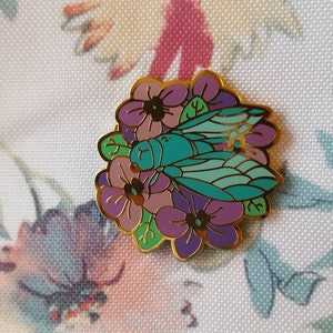 Botanical Bug Enamel Pin Set of 4 online Exclusive Pricing - Etsy
