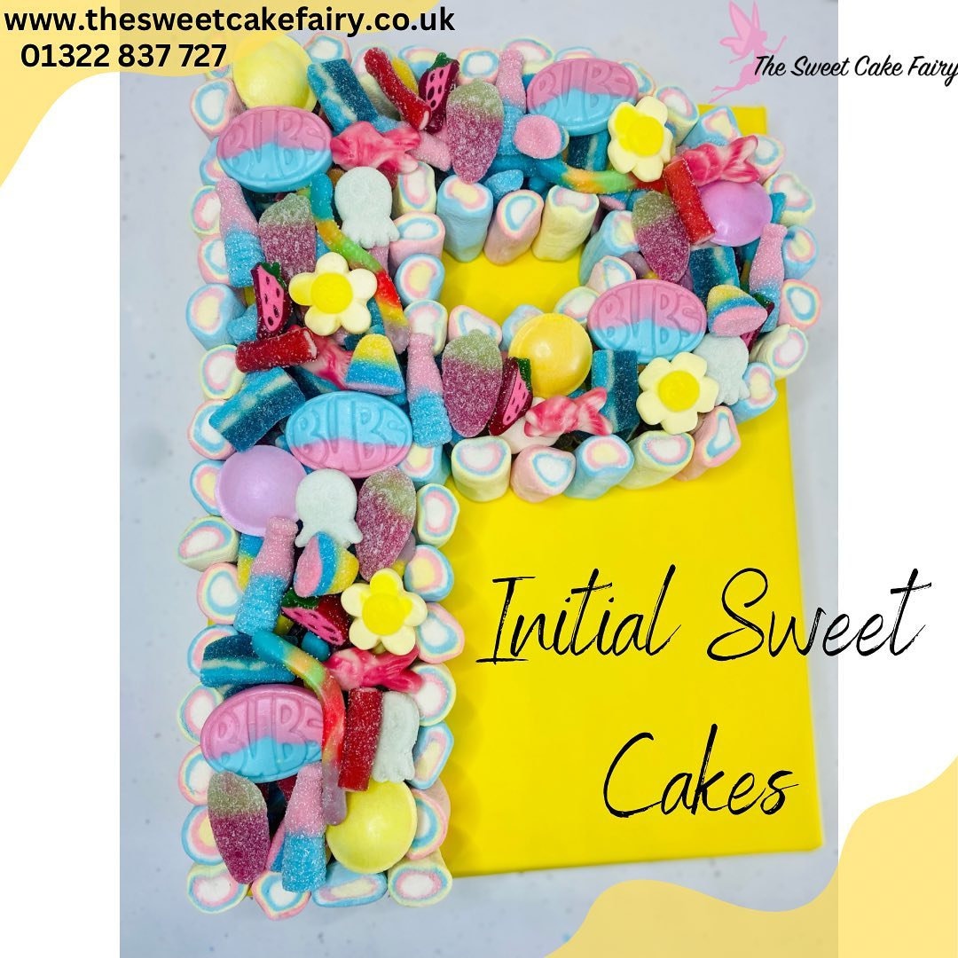Sweet Cake - Single Letter (filled With 100% Pick and Mix, Perfect Gift ...