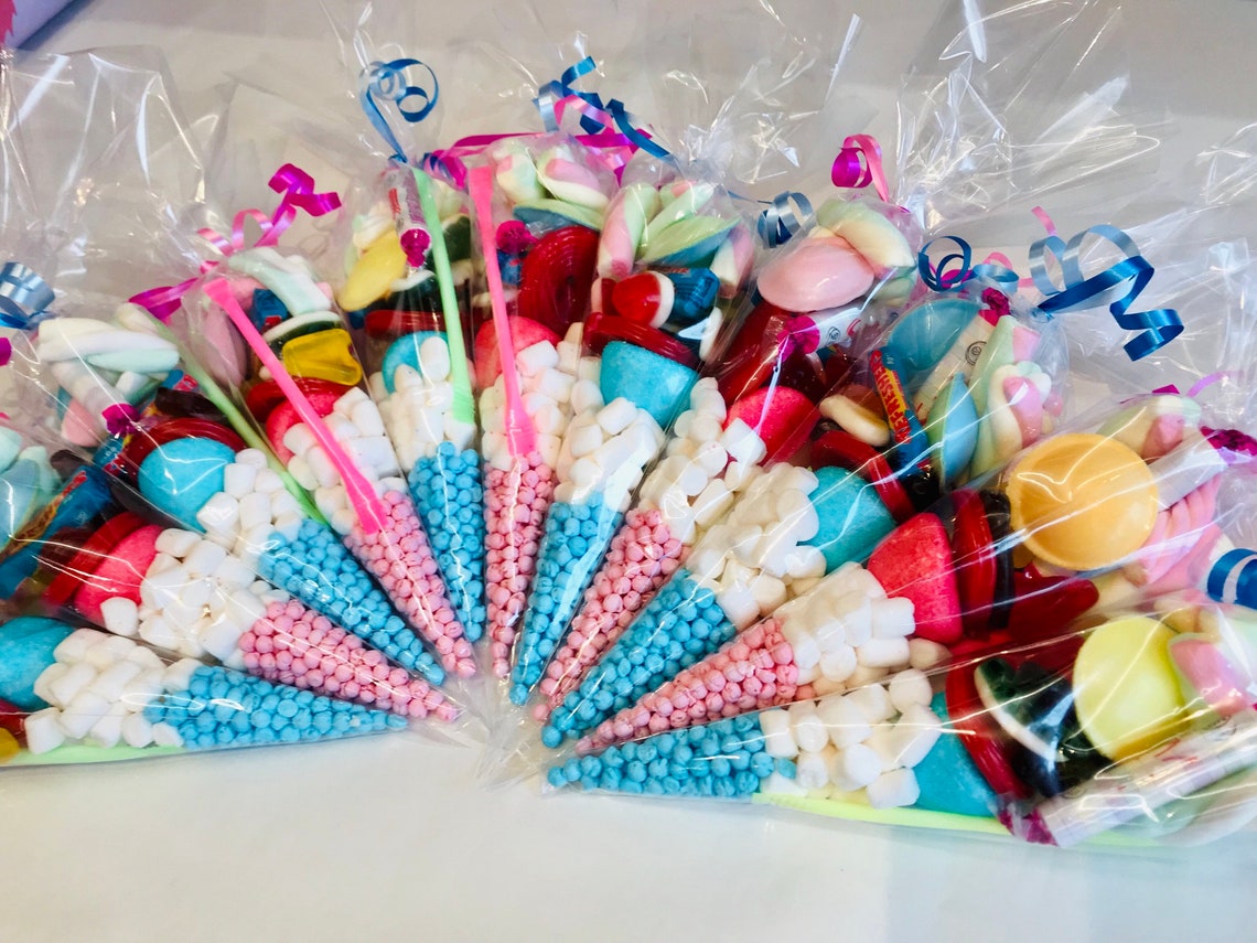 Sweet Cones party favours party bags birthday birthday | Etsy