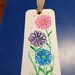 Three Posies Bookmark - Etsy